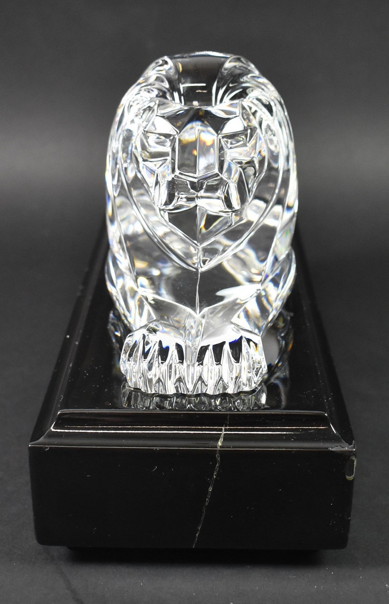 Steuben Glass Lion With Original Box - Etsy