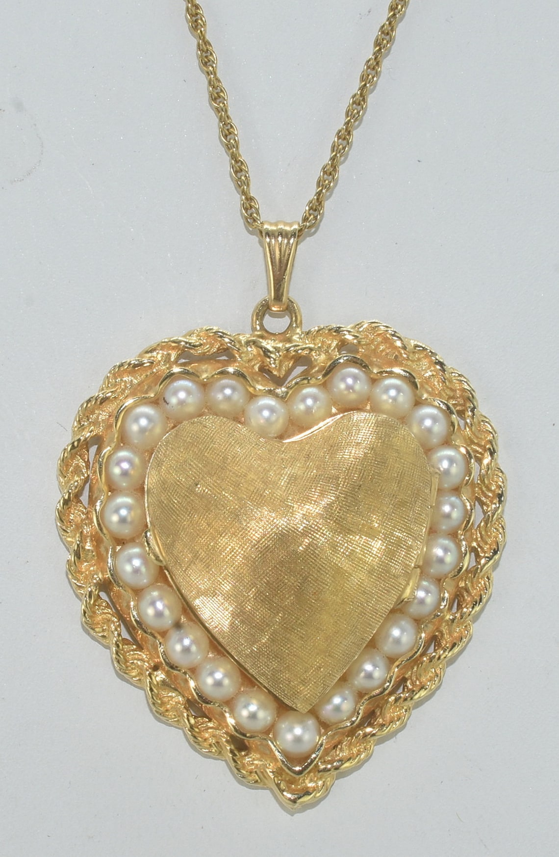 14K Heart Shaped Locket - Etsy