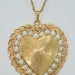 14K Heart Shaped Locket - Etsy