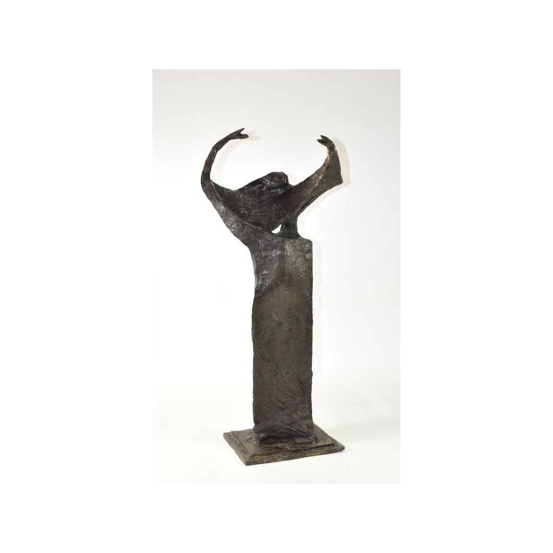 Abstract Mid Century Modern Figural Bronze Sculpture by David Deming - Etsy