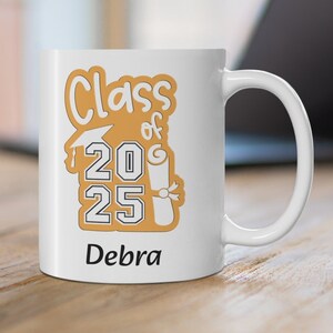 Class of 2025 Graduation Gift, Collage Graduation Mug 11 Oz., High ...
