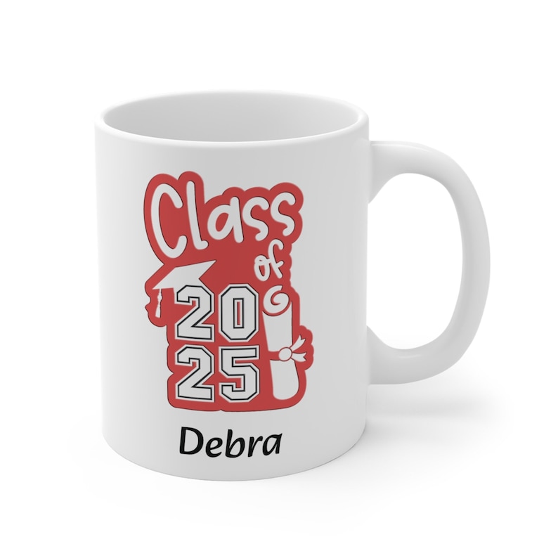 Class of 2025 Graduation Gift, Collage Graduation Mug 11 Oz., High ...