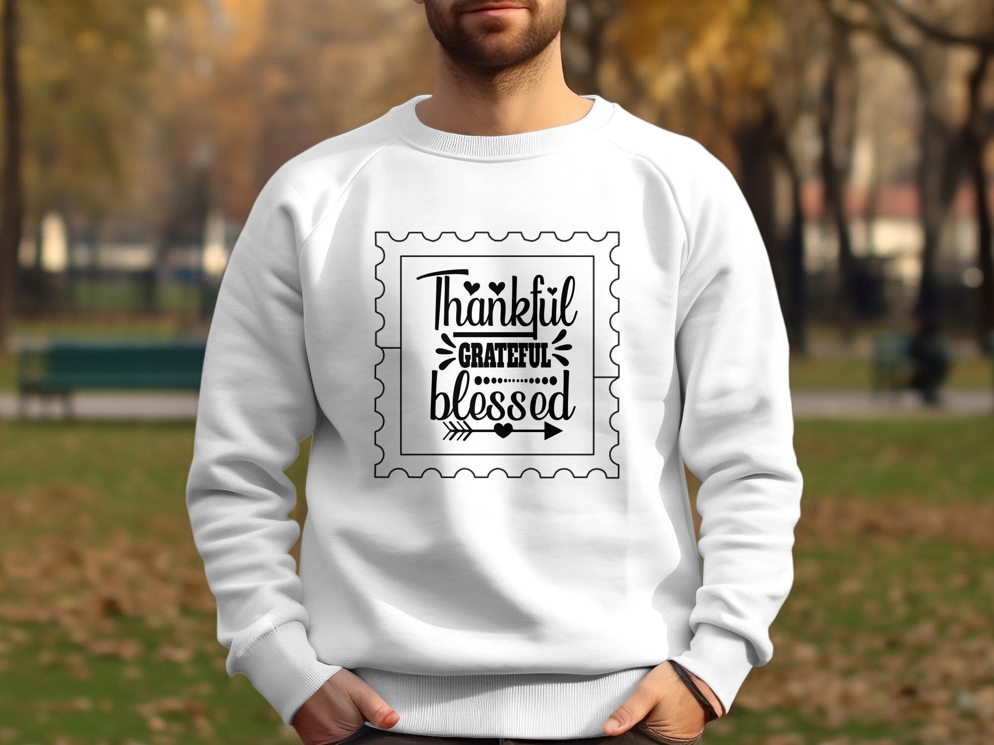 Thankful Grateful Blessed | Printable PNG JPG PDF Design. - Etsy