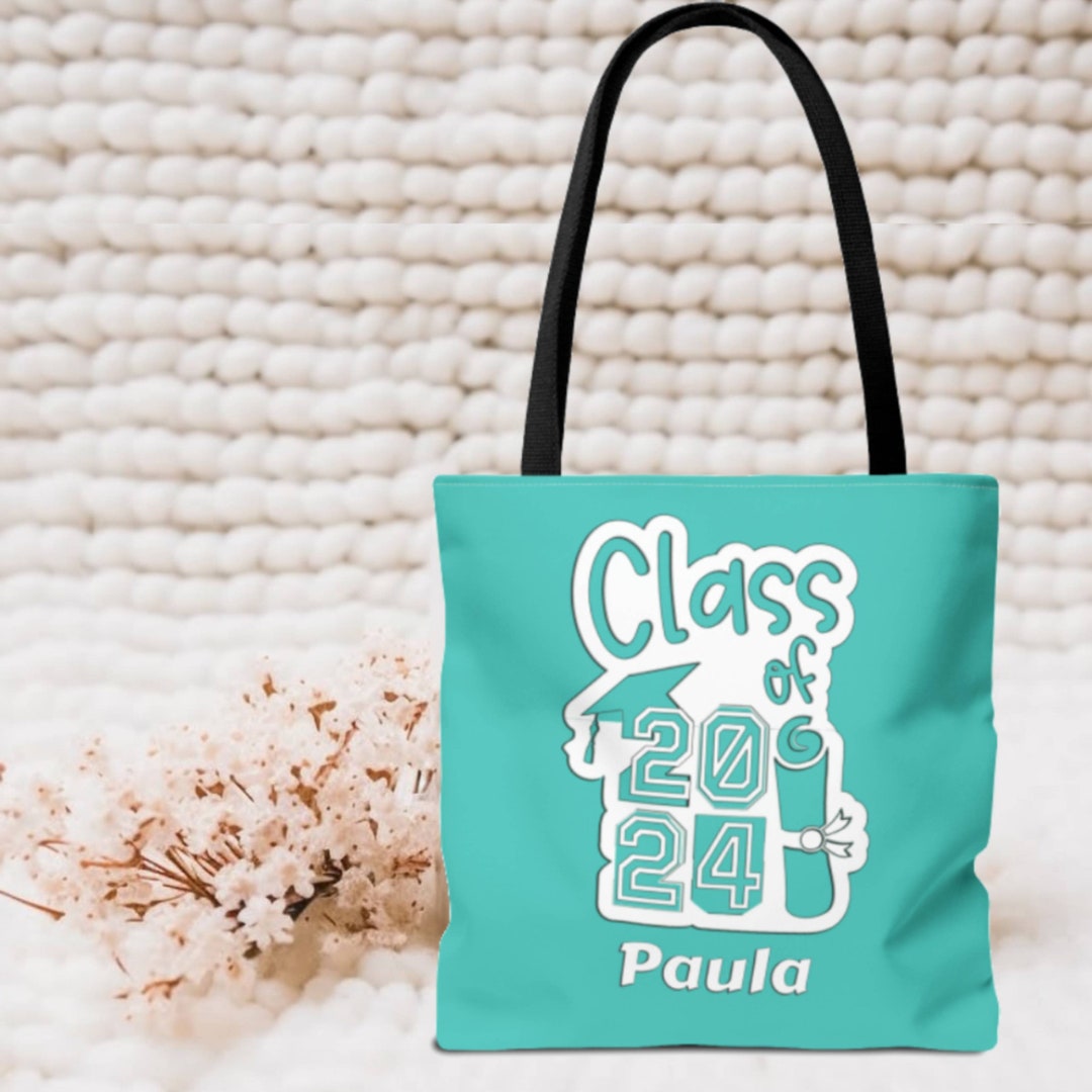 Personalized Senior Graduation Tote Bag, Canvas Tote, College Grad Gift ...