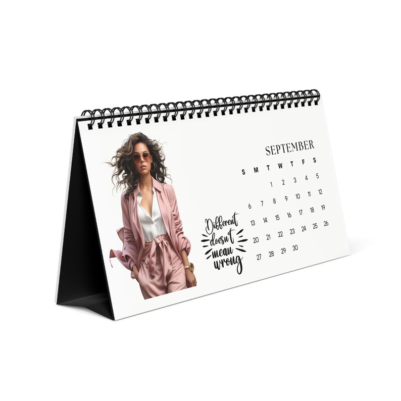 Latina Boss 2026 Desk Calendar, Personalized Inspirational Affirmations ...
