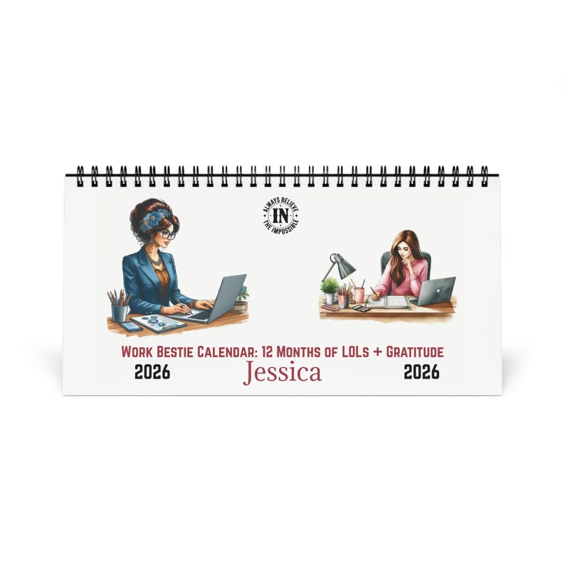 Funny 2026 Custom Desk Calendar: Humorous Office Decor - Etsy