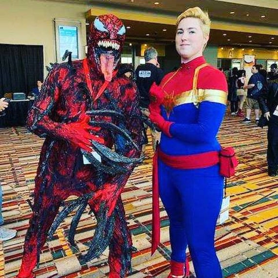 Spiderman Carnage Costume