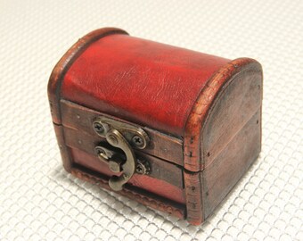 Red Treasure Chest | Etsy