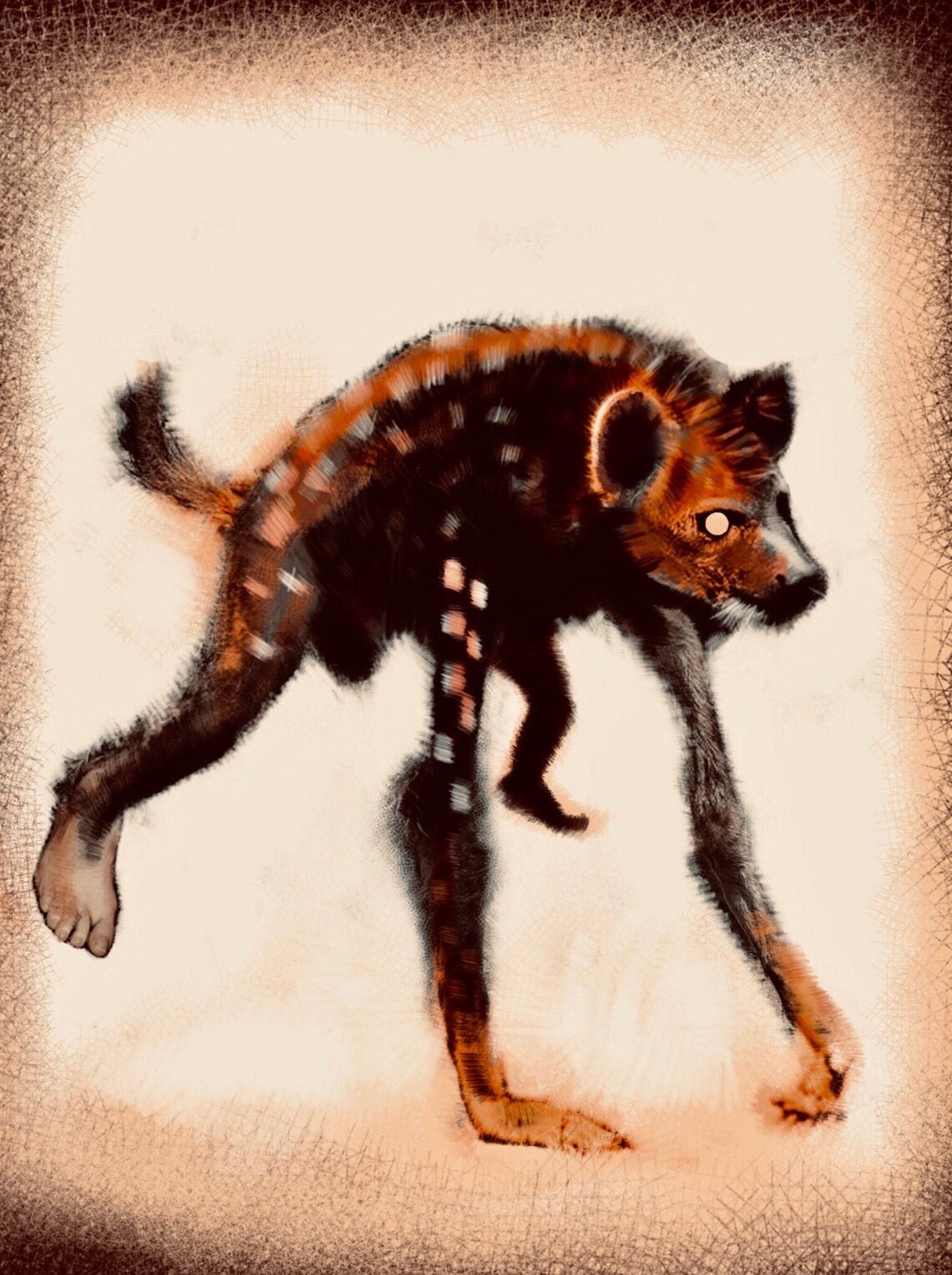 Werehyena Print - Etsy