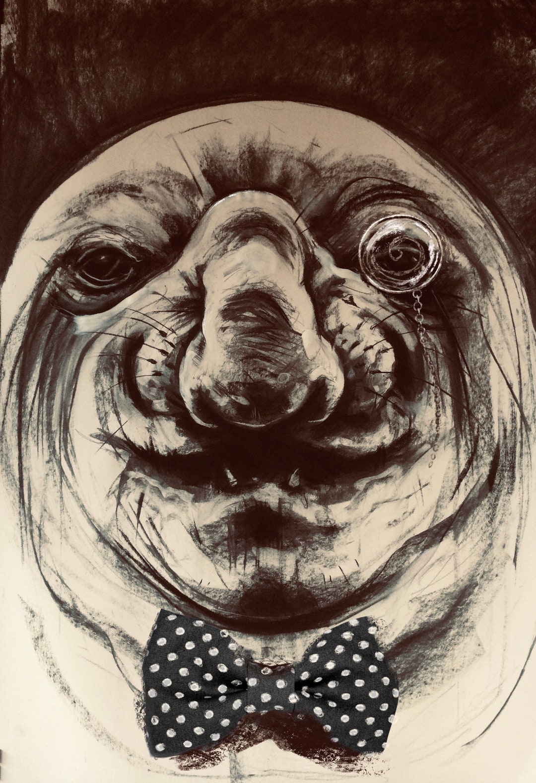 Selkie 6 | Giclee Print of an Original Drawing | 250gsm Acid Free Paper ...