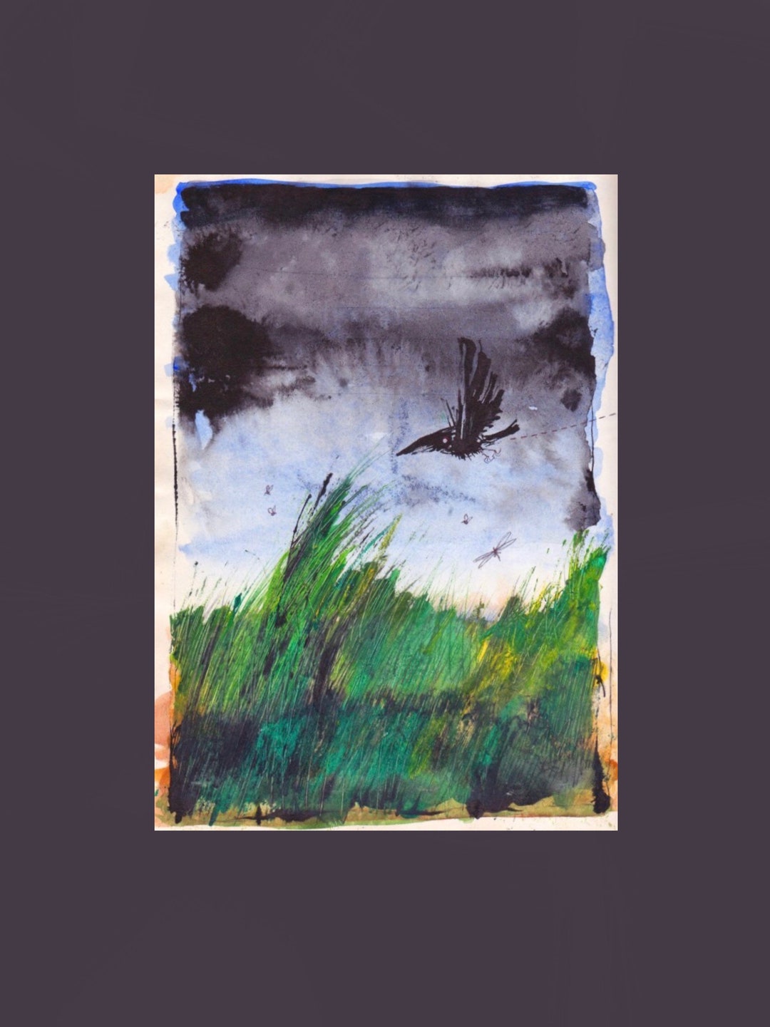 Pathfinder | Giclee Print of an Original Acrylic & Ink Painting ...