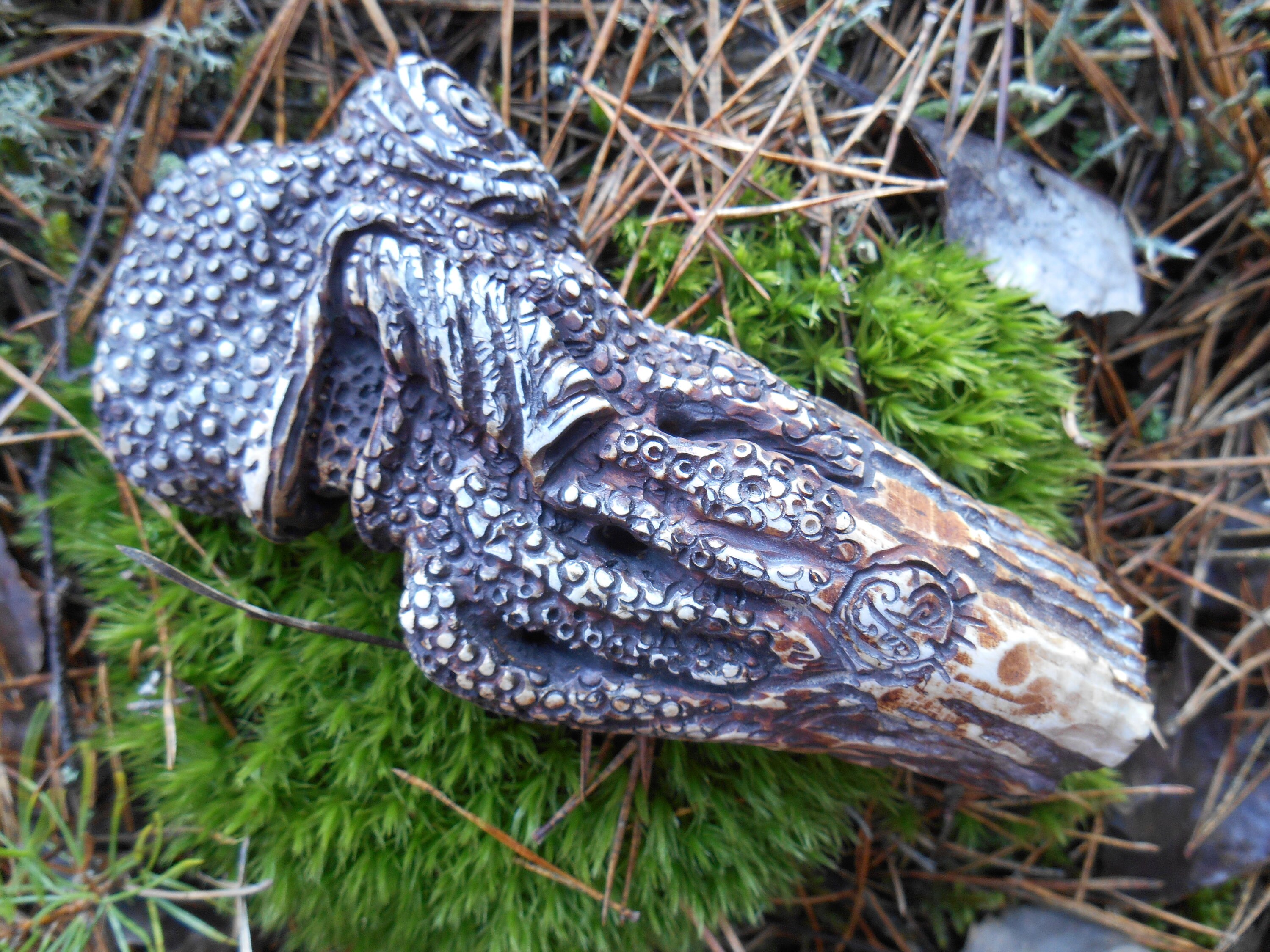 The Handle of the Knife "octopus".the Handle for the Cane. - Etsy