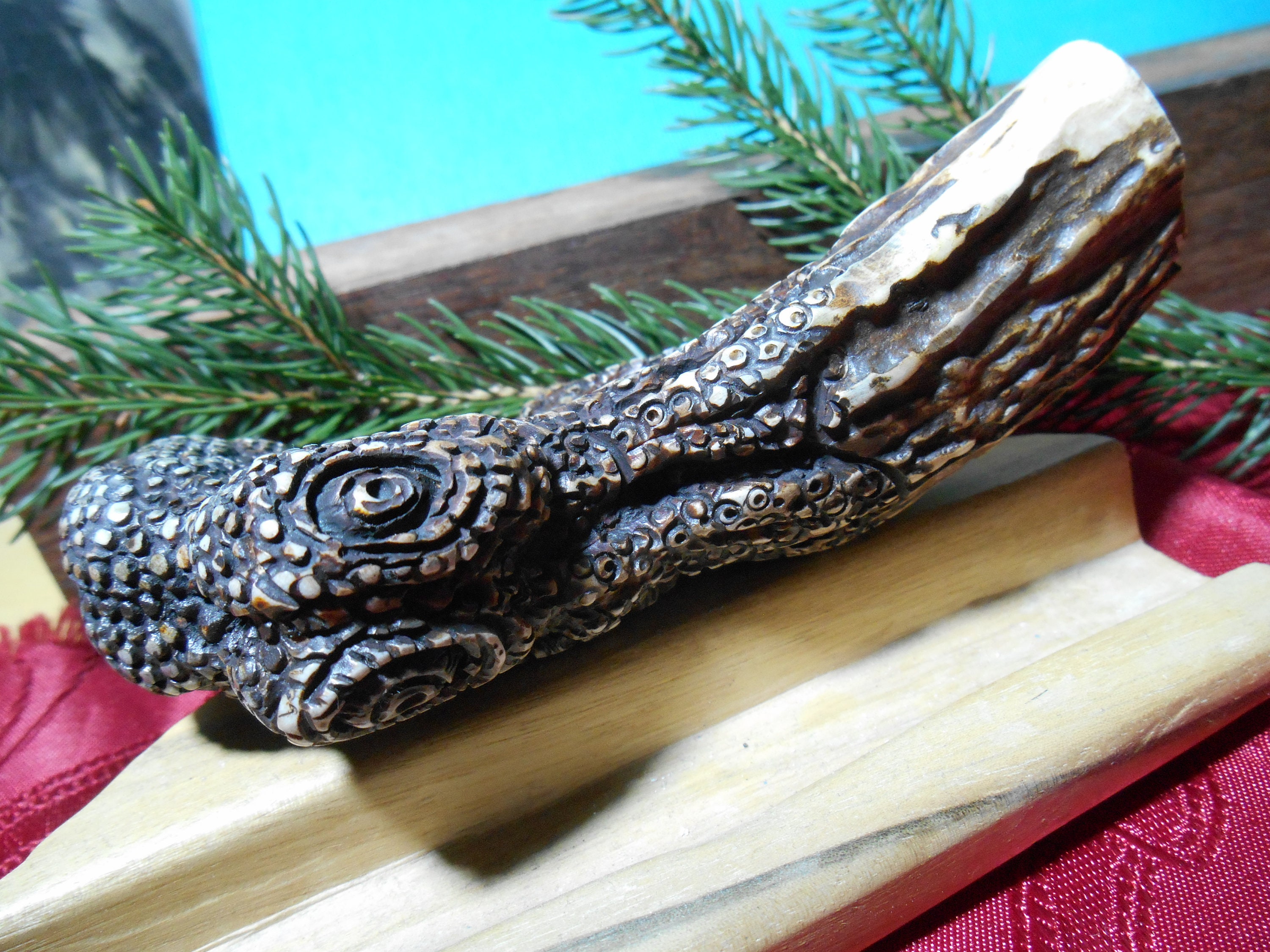 The Handle of the Knife "octopus".the Handle for the Cane. - Etsy