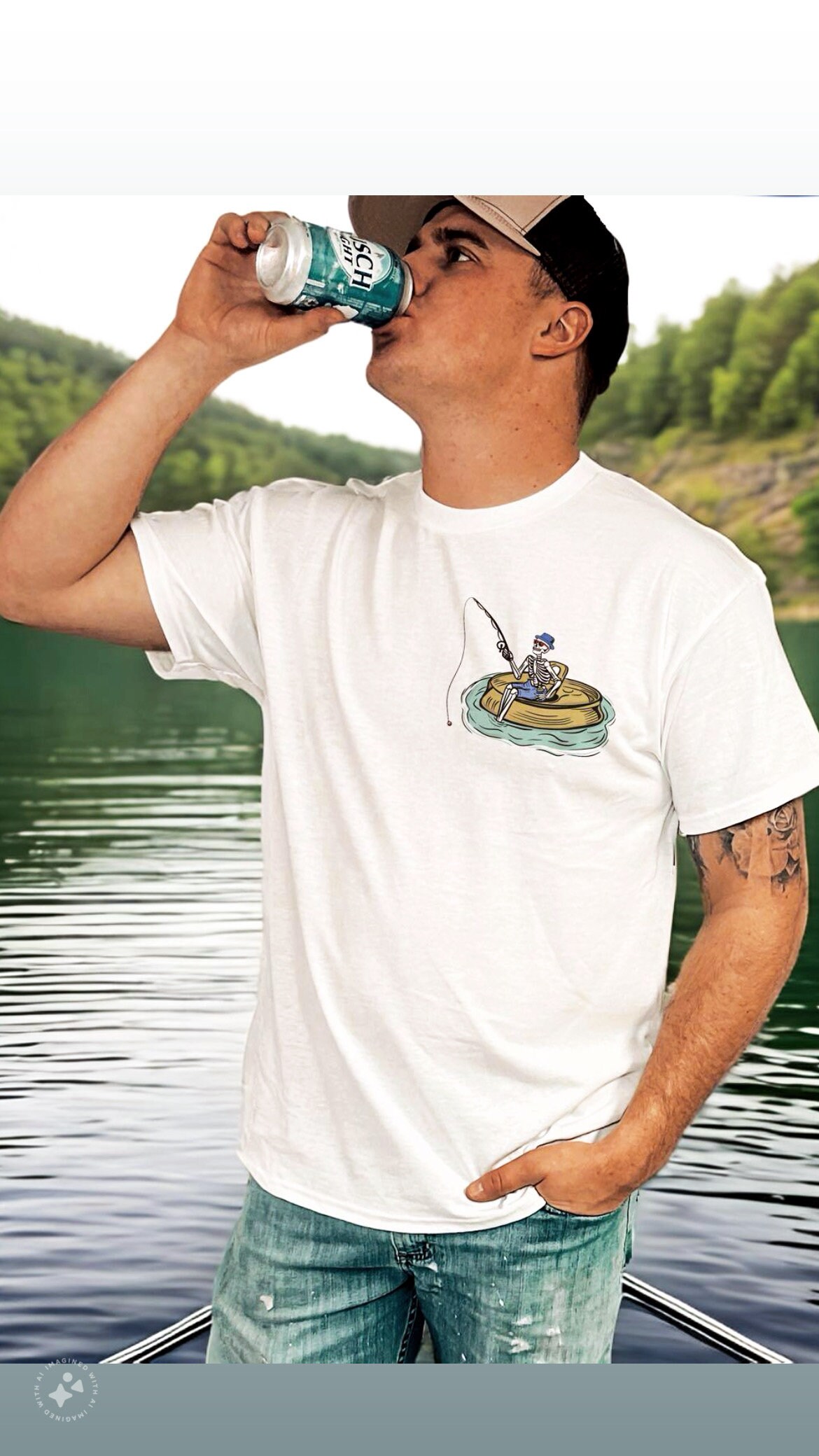 Fish or Buzz PNG Download With Pocket Design - Etsy