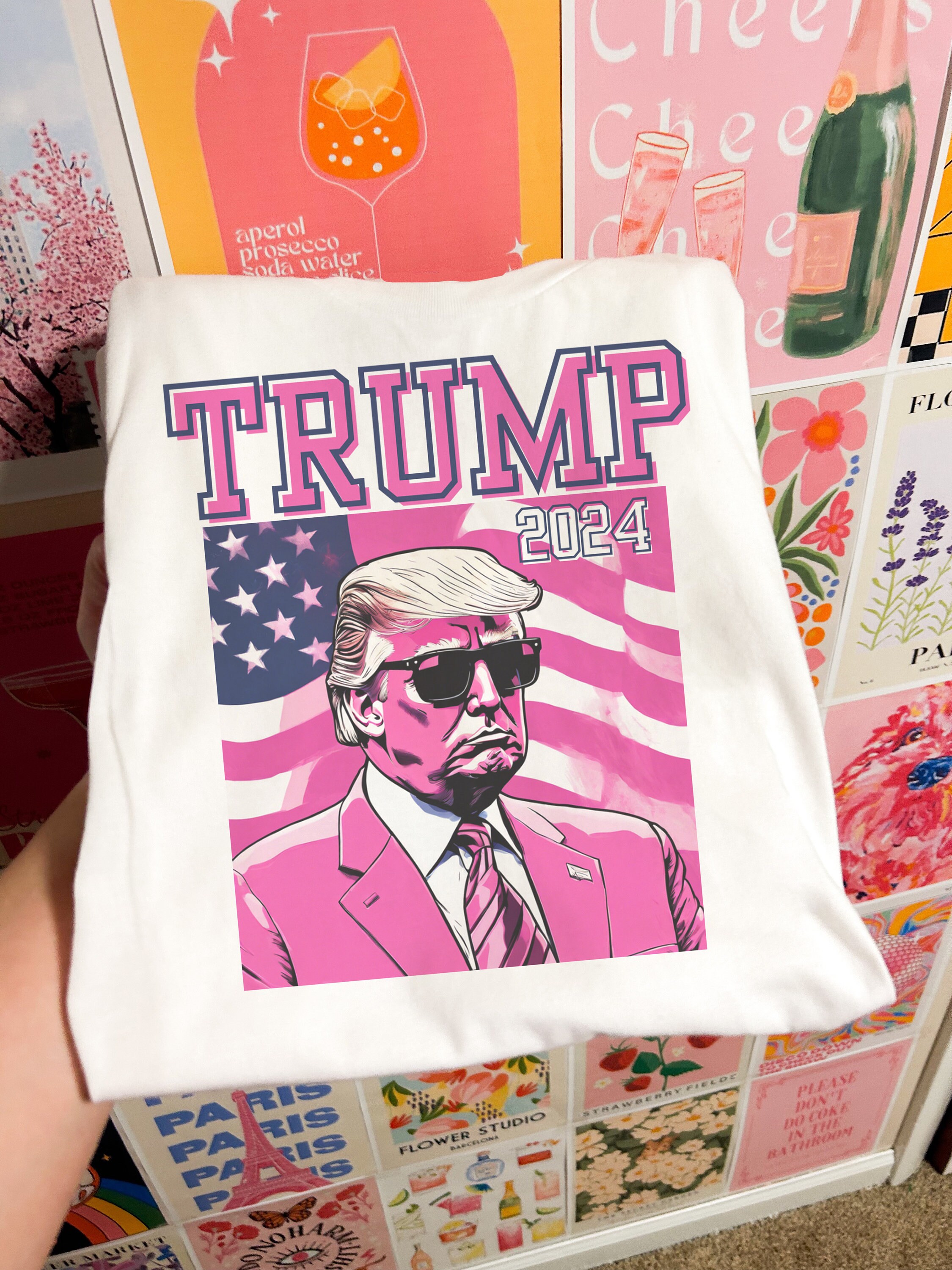 Pink Trump 2024 PNG Download - Etsy