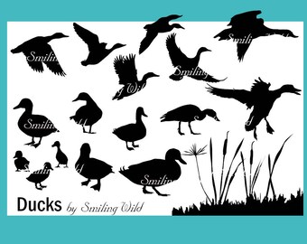Duck clip art | Etsy