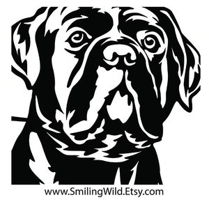 Cane Corso Vector Graphic Art Printable Png Svg Design Drawing Clipart ...