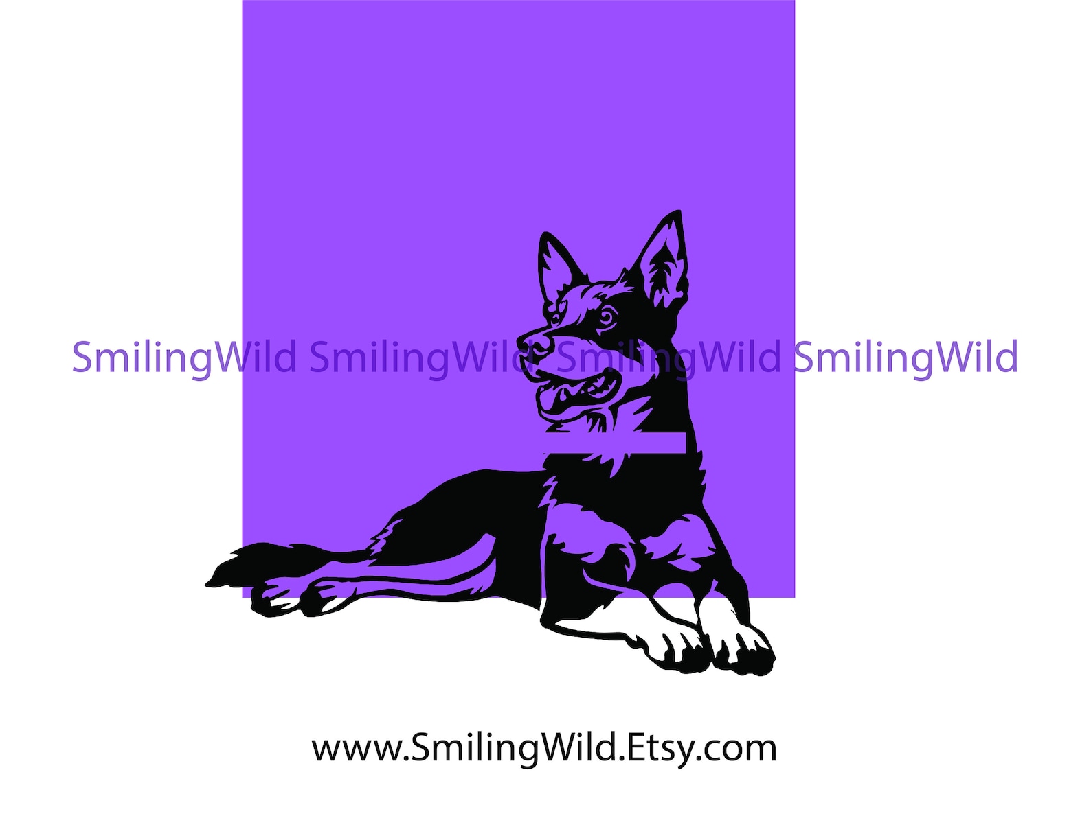 Lying Australian Kelpie Svg Vector Graphic Clip Art, Kelpie Dog Design ...