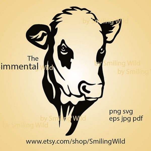 Simmental Bull File - Etsy
