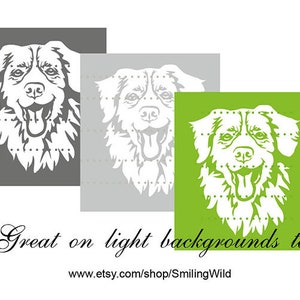 Toller Dog Svg Vector Graphic Laser Cut File White Print on Black ...