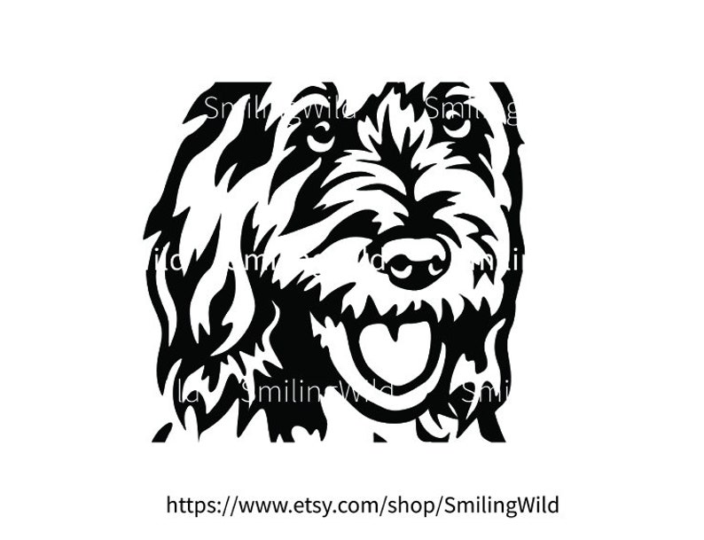Labradoodle Svg Clip Art Dog Vector Graphic Art Artwork - Etsy