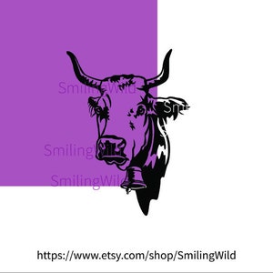 Simmental Cow Svg Vector Graphic Clip Art Simmental Cattle - Etsy