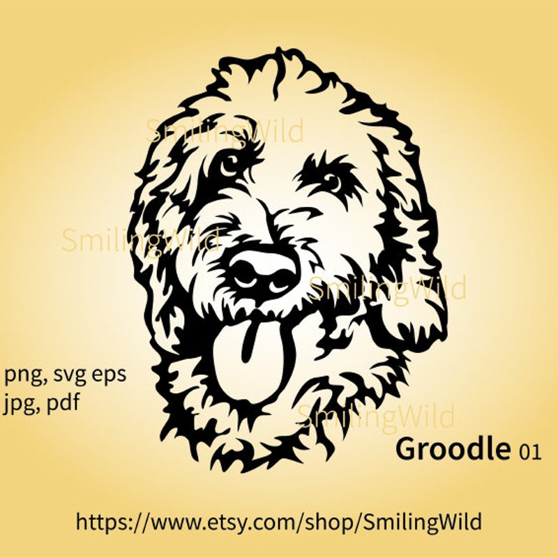 Goldendoodle Svg - Etsy