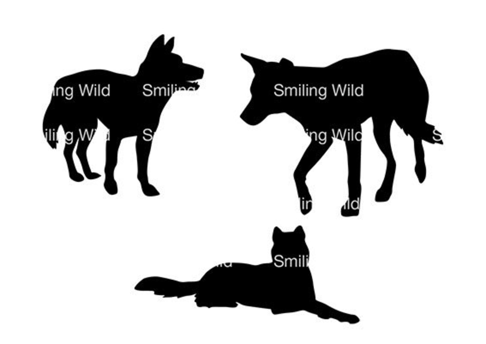 Dingo Svg Cut File Silhouette Cuttable Australia Animal Svg - Etsy