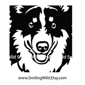 Miniature Australian Shepherd Svg Vector Graphic Art Cuttable - Etsy