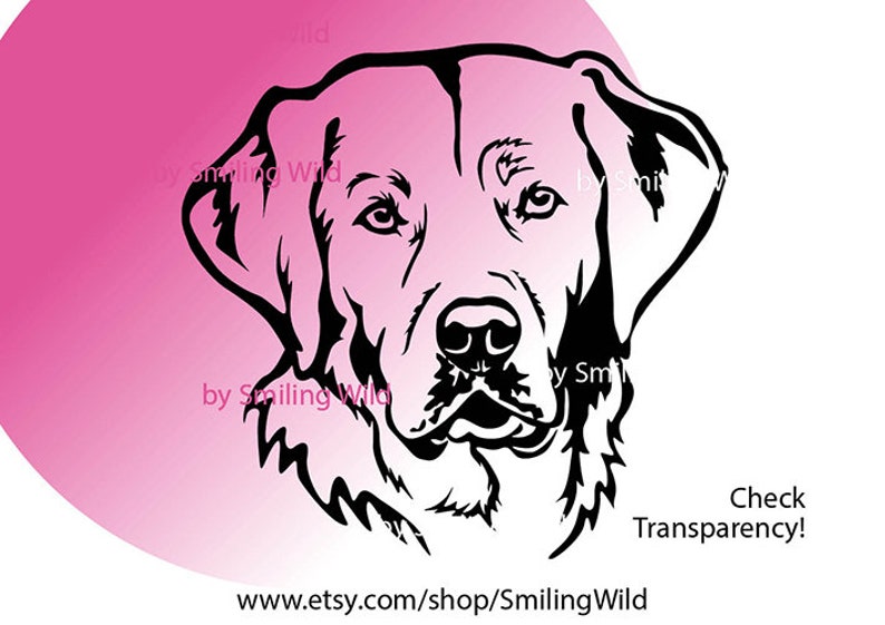 Lab Svg Labrador Retriever Cut File Cuttable Art Dog Vector | Etsy