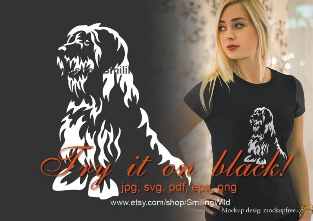 Bobtail Svg Clip Art Design, Bobtail Dog Laser Cuttable Vector Graphic ...