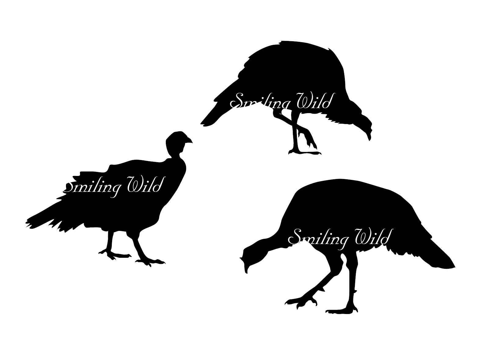 Pavo svg silueta clipart archivo de corte imprimible vector de - Etsy ...