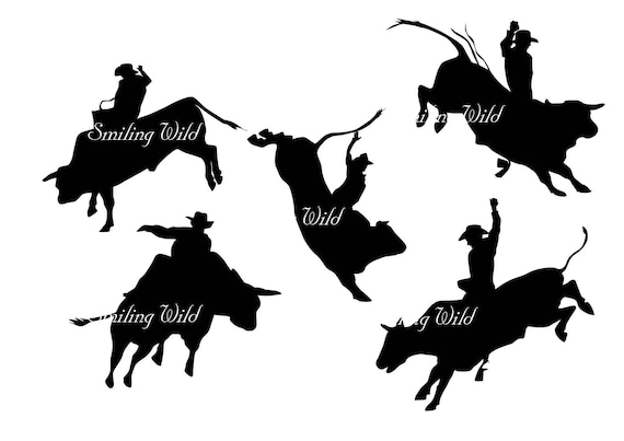 Bucking Bull Vector