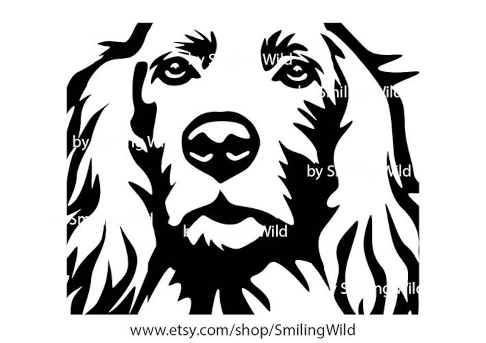 Irish Setter 06 Svg Dog Head Vector Graphic Logo Art Irish - Etsy