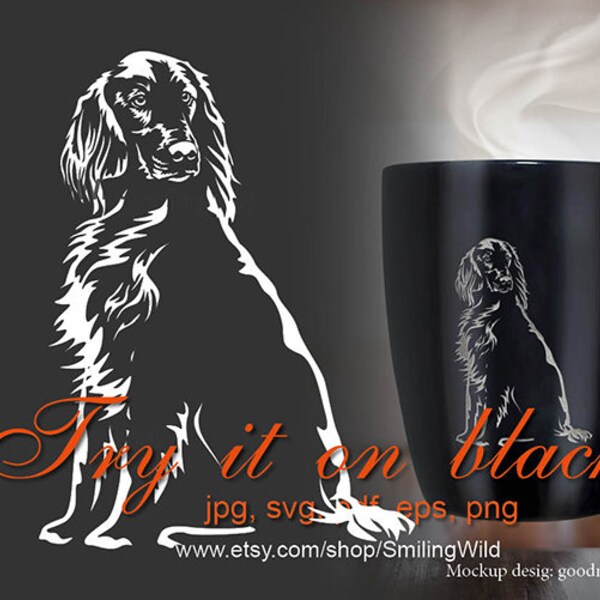 Irish Setter Vector - Etsy