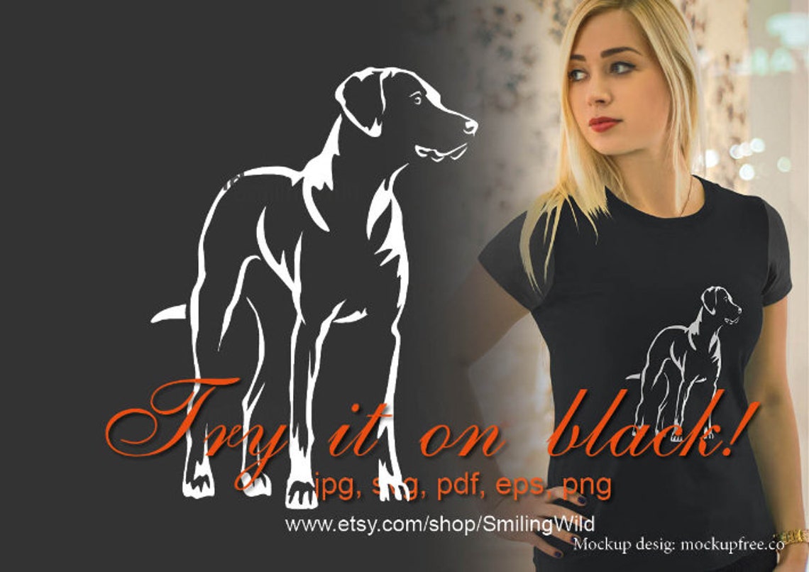 Rhodesian Ridgeback Svg Vector Graphic Design Rhodesian - Etsy
