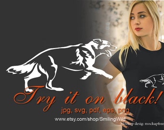 Running German Shepherd Svg - Etsy