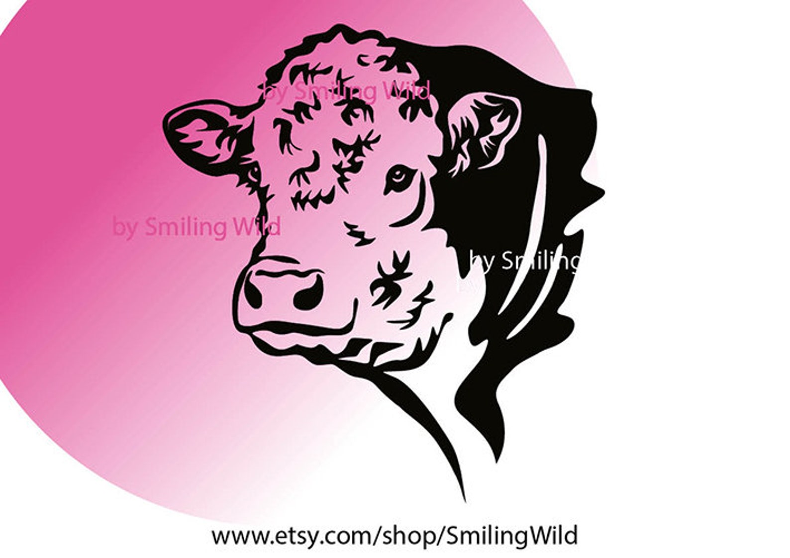 Ganado Hereford SVG PNG toro vector gráfico arte Hereford archivo ...