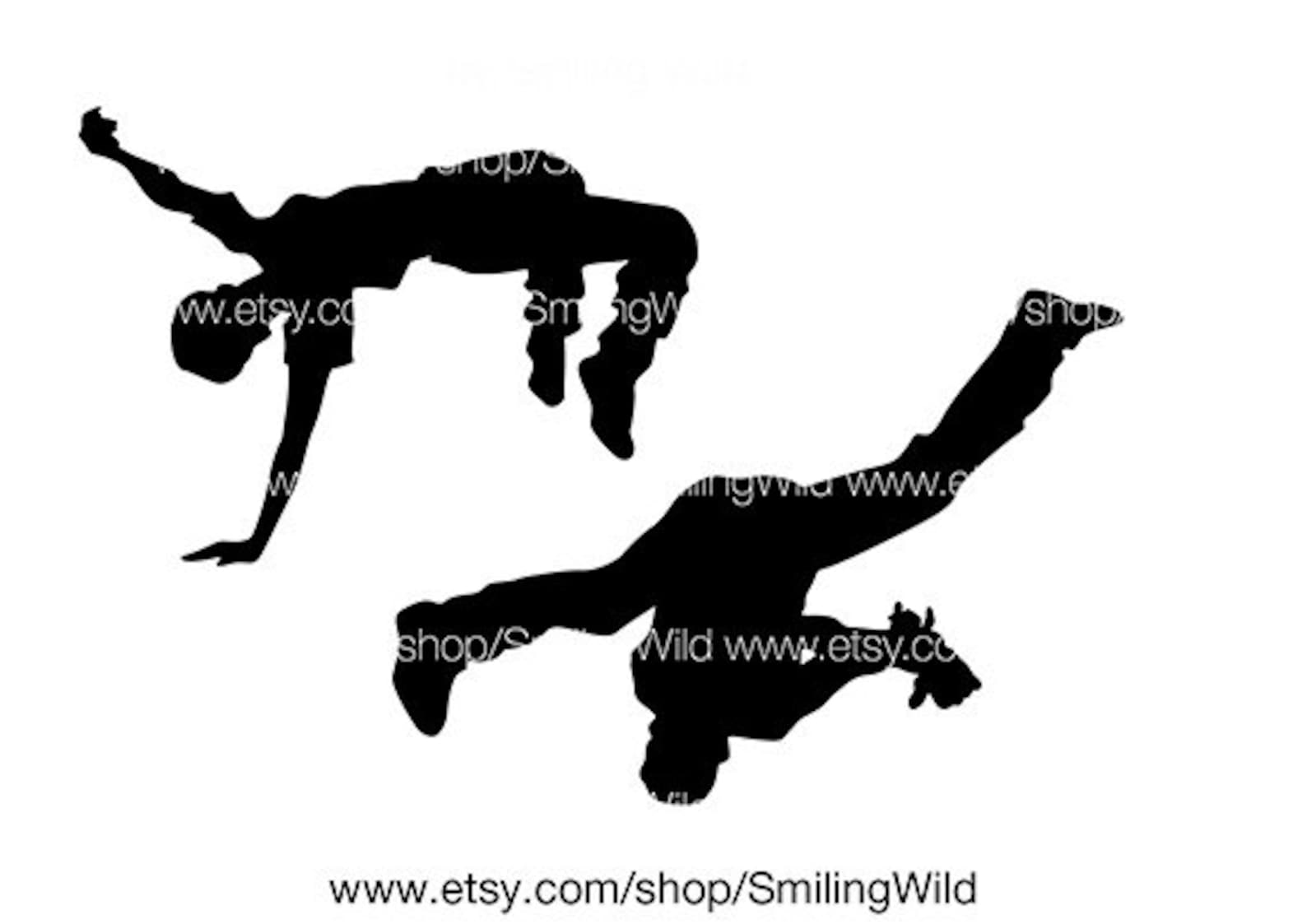 Breakdance Svg Cut File Cuttable Silhouette Street Dances | Etsy