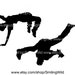 Breakdance Svg Cut File Cuttable Silhouette Street Dances - Etsy