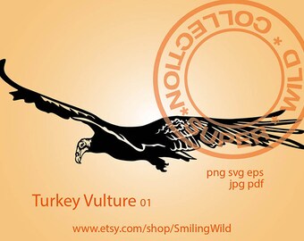 Flying Turkey Svg | Etsy
