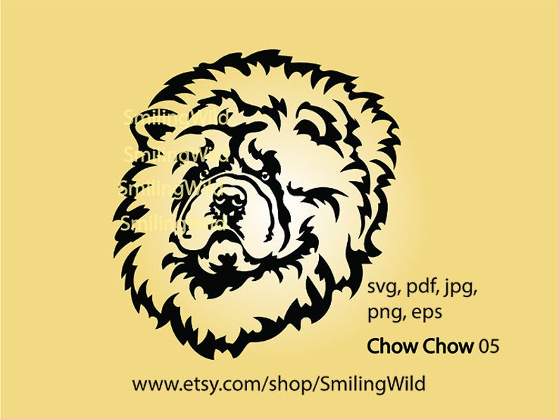 Chow Chow Dog Face Svg Clip Art Design Chow Chow Cuttable - Etsy Chow Chow Dog Face Svg Clip Art Design Chow Chow Cuttable - Etsy