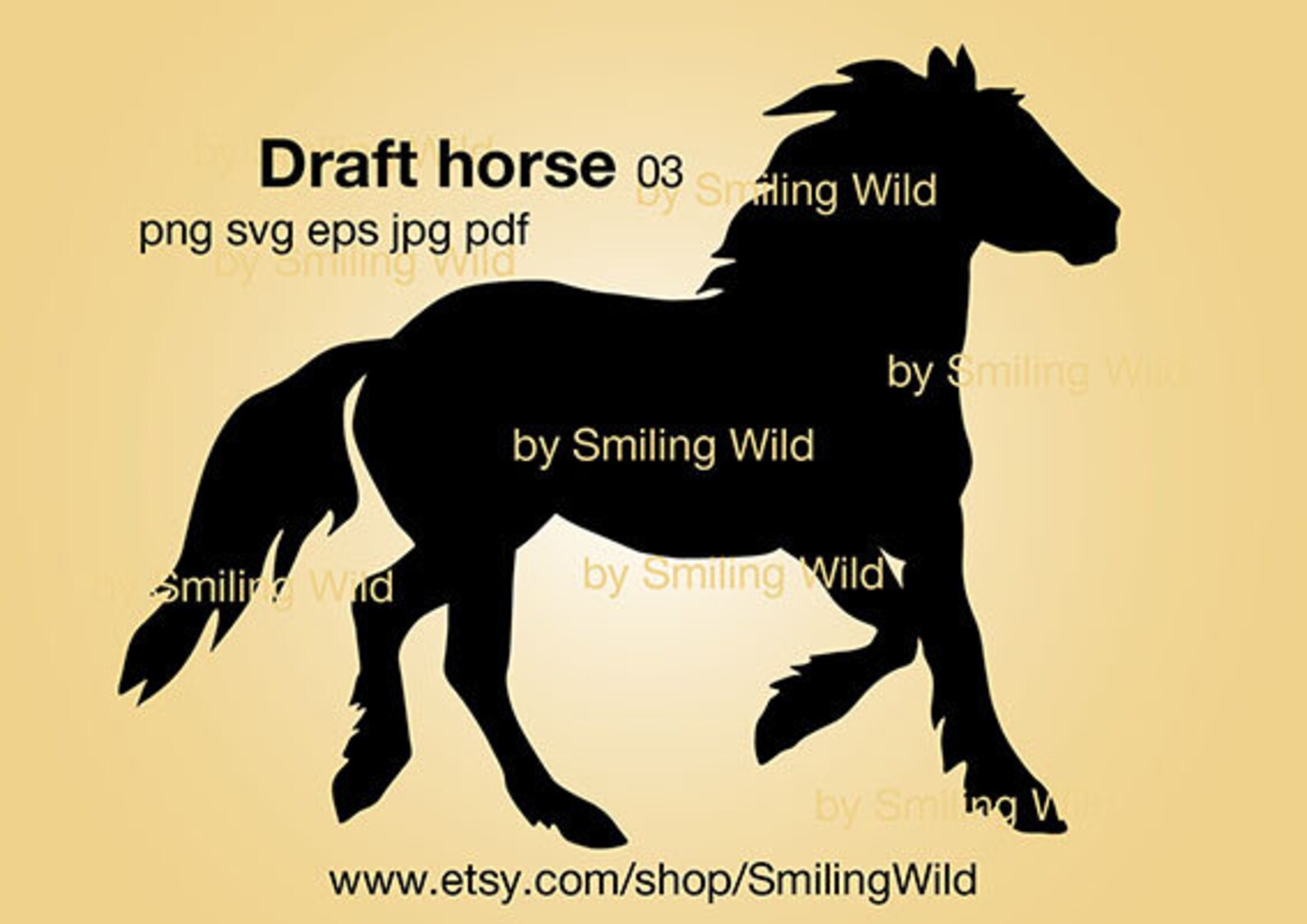 Running Draft Horse 03 Svg Clipart Cut File Cuttable Running - Etsy