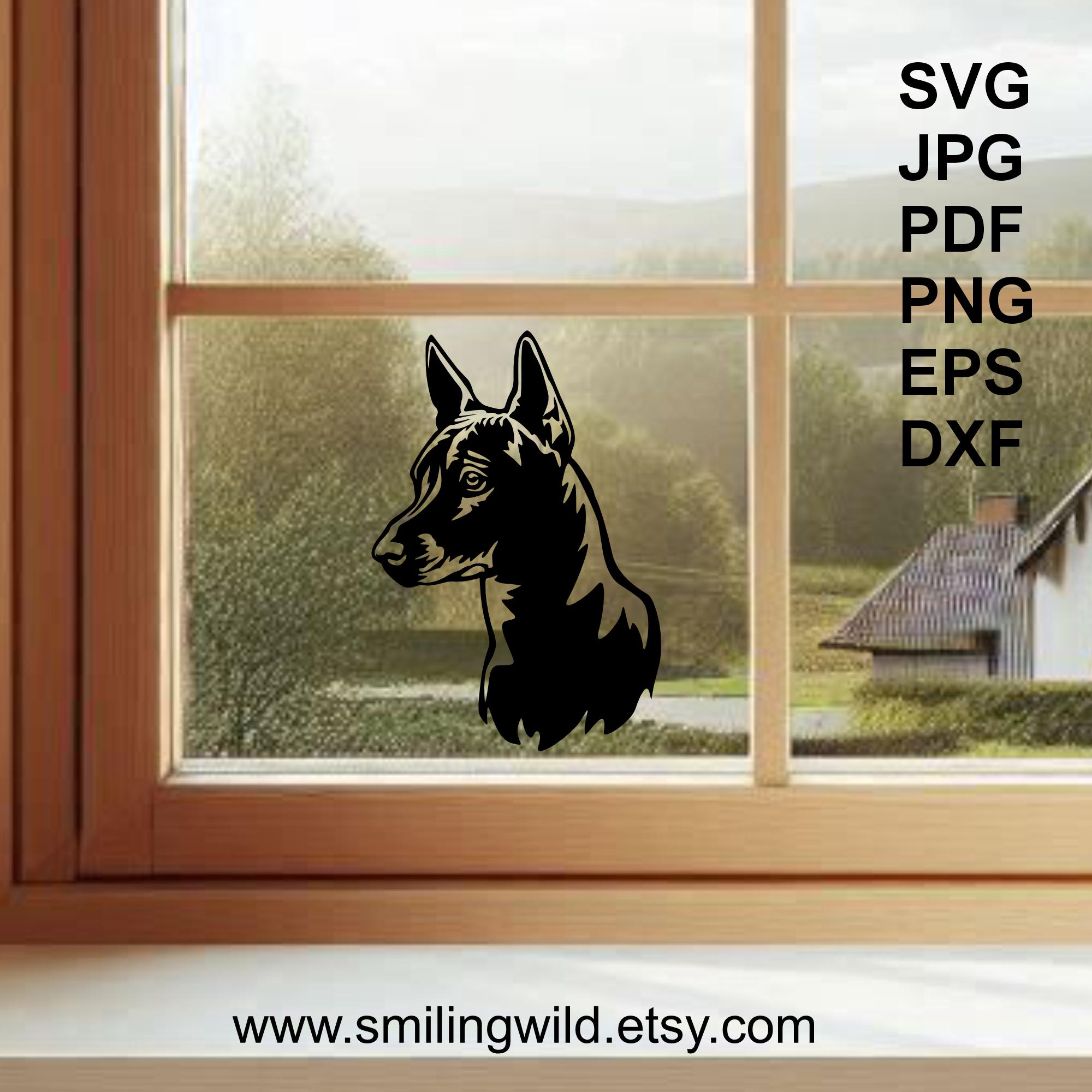 Xoloitzcuintle Dog SVG & PNG, DXF Xolo Clipart – Realistic Black ...