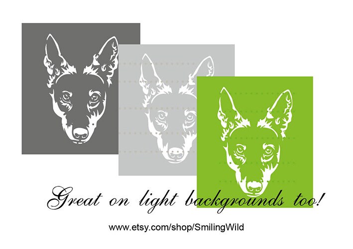 Dingo Svg Australian Animal Svg Vector Art Clipart Dingo Cut - Etsy ...