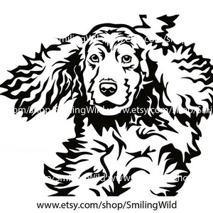 Running English Cocker Spaniel Svg Vector Graphic Art Dog Agility Cut ...