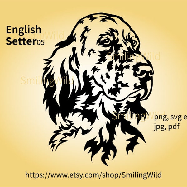 English Setter Art - Etsy