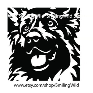 Shiloh Shepherd Svg Vector Graphic Cuttable File, Shiloh Shepherd ...