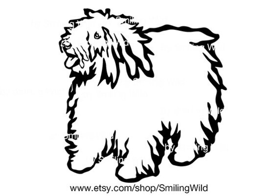 Puli Png Puli Dog Svg Puli Dxf Puli Clipart Eps Puli Cut Files For ...
