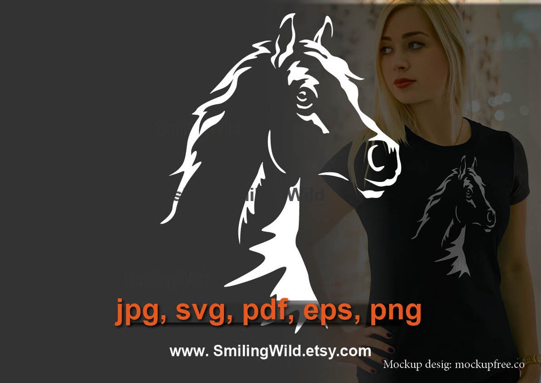 American Quarter Horse Svg Vector Clip Art File, Quarter Horse Cuttable ...